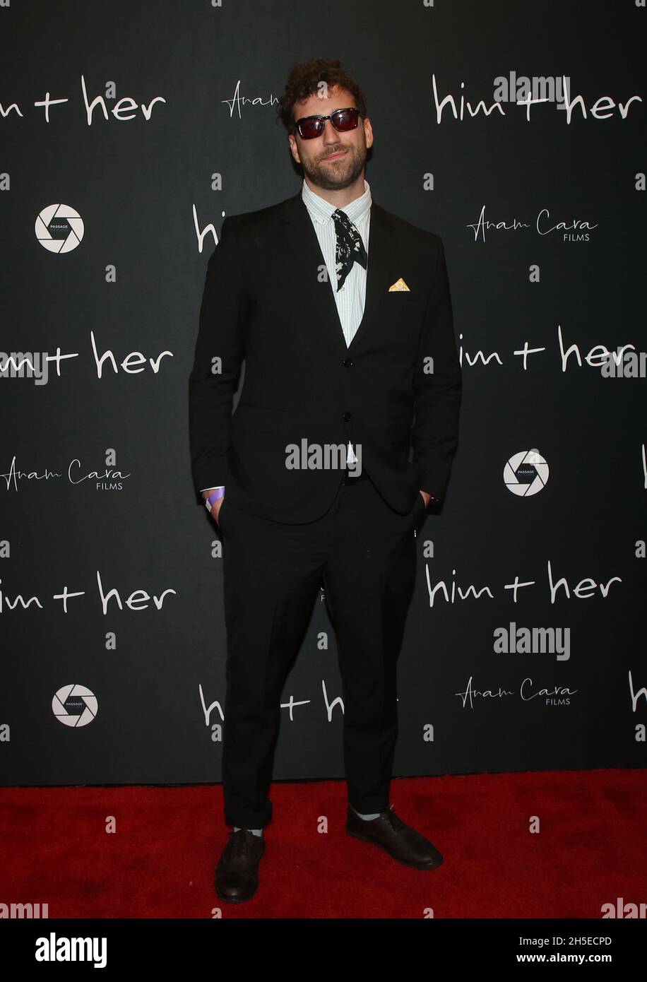 Los Angeles, Ca. 8th Nov, 2021. Charlie Cole, at the premiere of Him ...