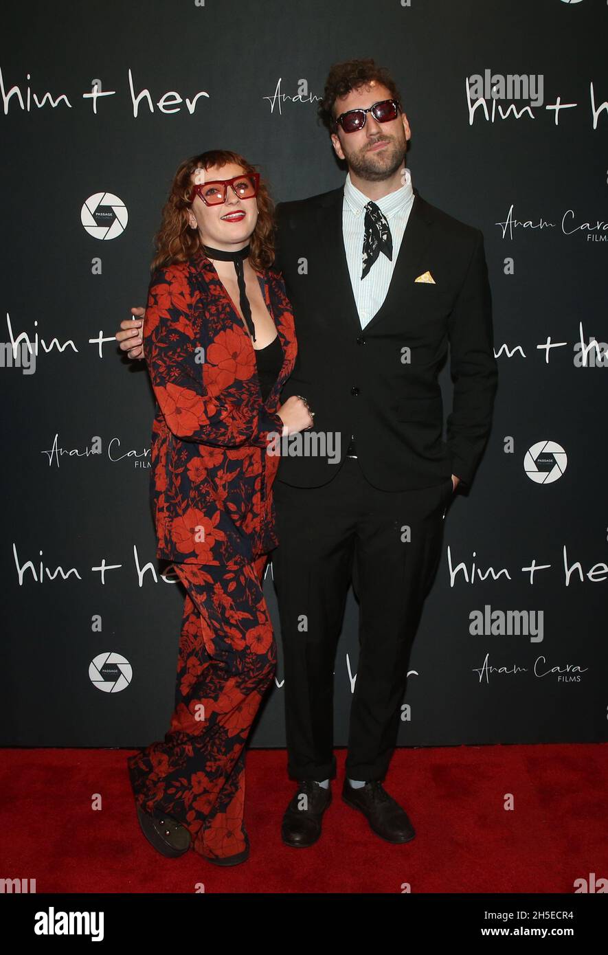 Los Angeles, Ca. 8th Nov, 2021. Kylie Shaffer, Charlie Cole, at the ...