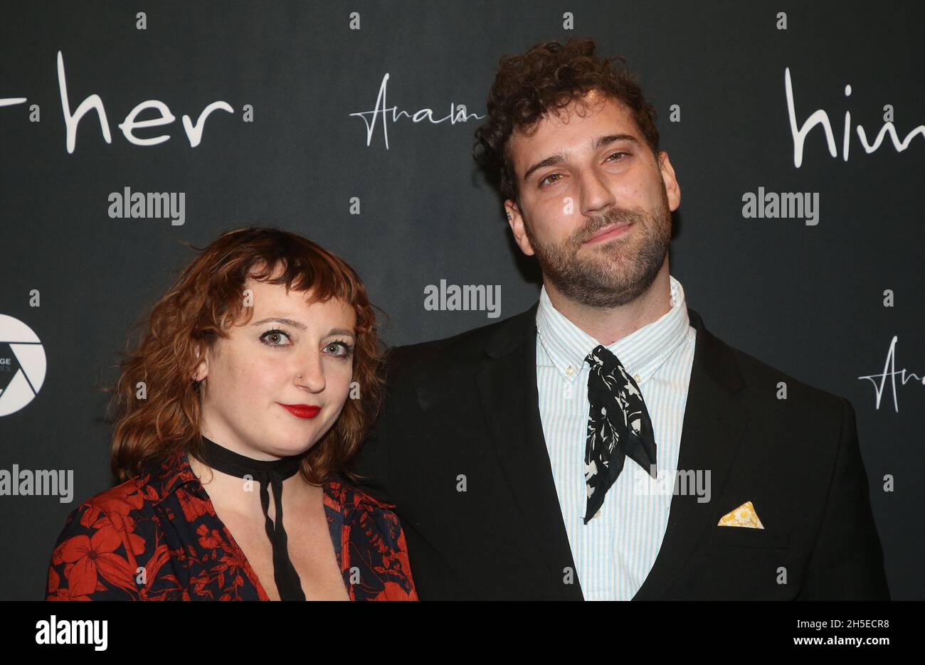 Los Angeles, Ca. 8th Nov, 2021. Kylie Shaffer, Charlie Cole, at the ...