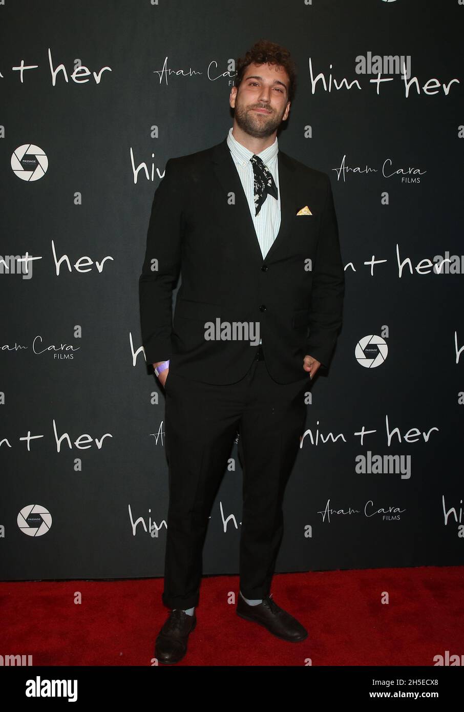 Los Angeles, Ca. 8th Nov, 2021. Charlie Cole, at the premiere of Him ...
