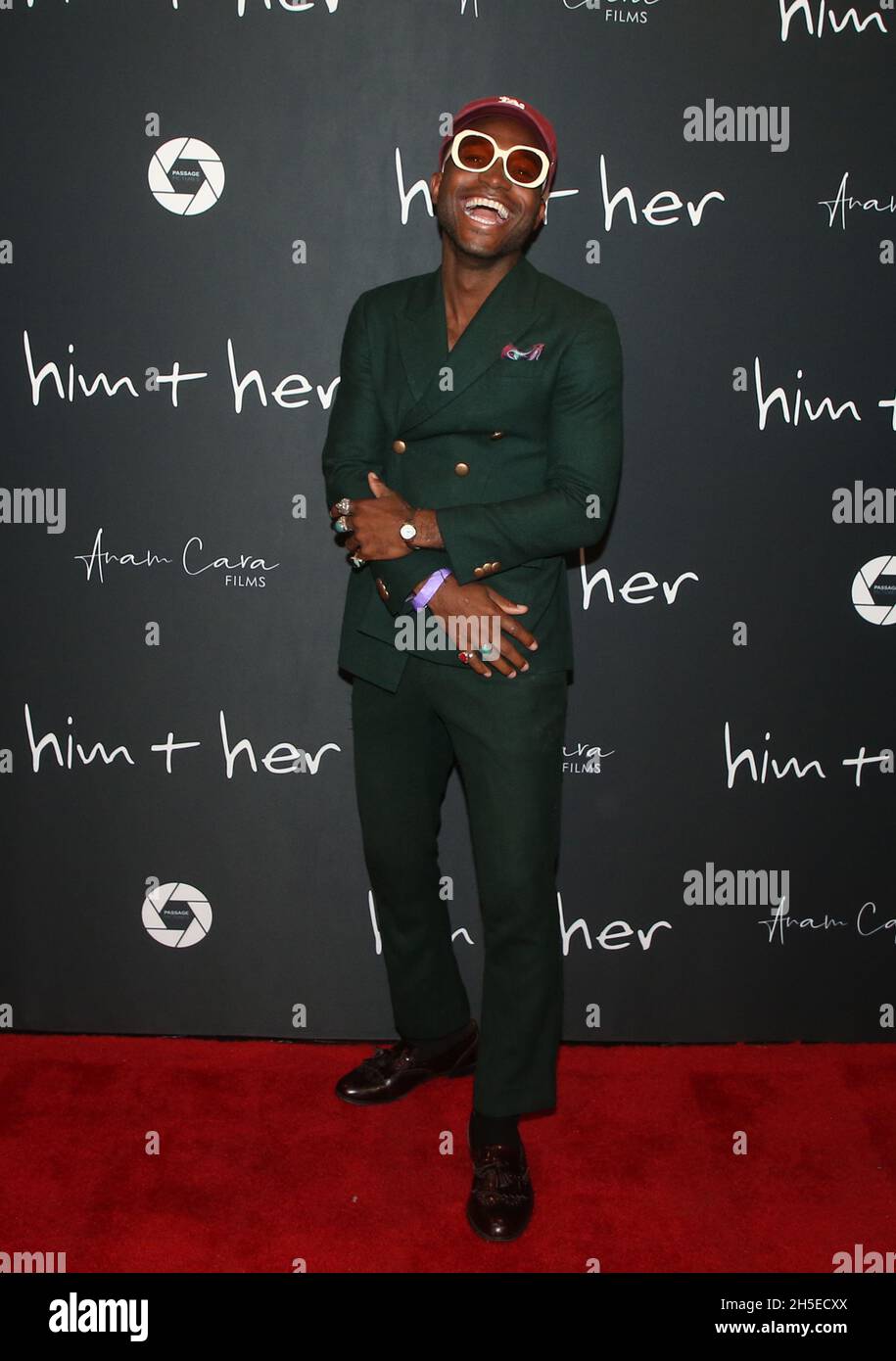Los Angeles, Ca. 8th Nov, 2021. Joshy Soul, at the premiere of Him And ...