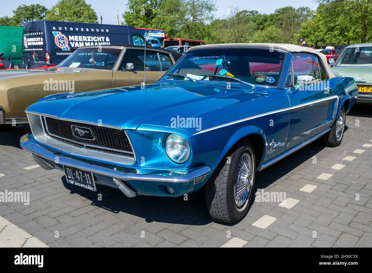 1968 Mustang Coupe Blue