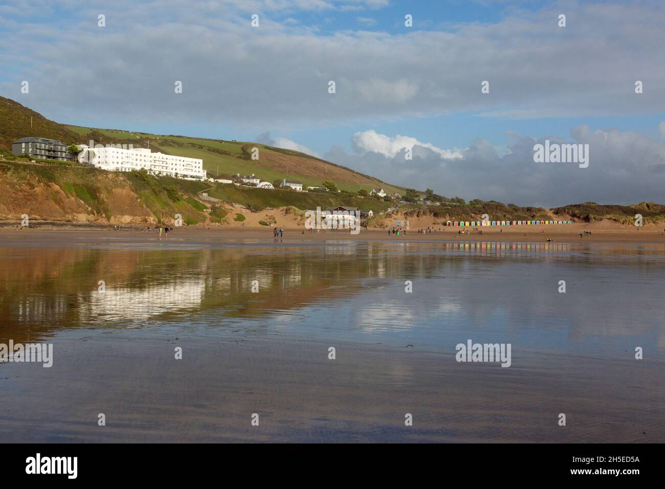 Saunton Sands, Devon, England, United Kingdom, Europe Stock Photo - Alamy