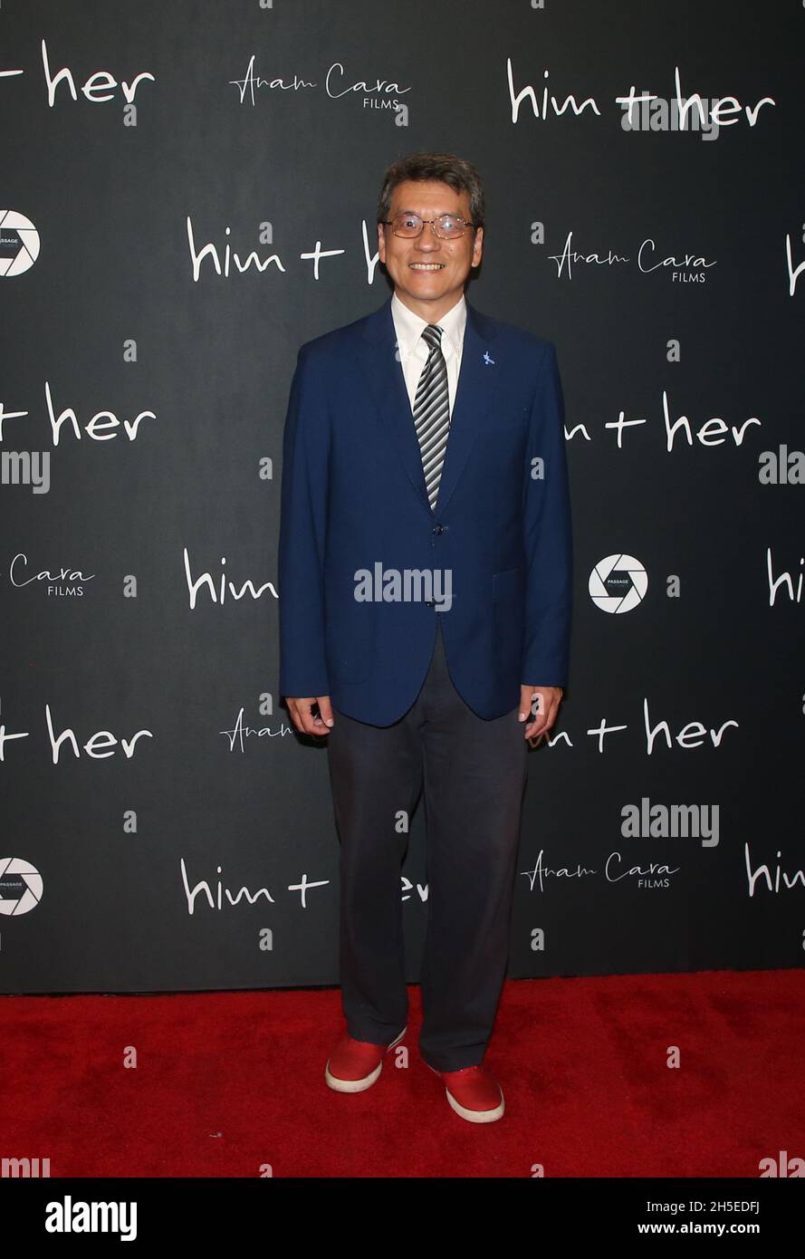 Los Angeles, Ca. 8th Nov, 2021. James Su, at the premiere of Him And ...