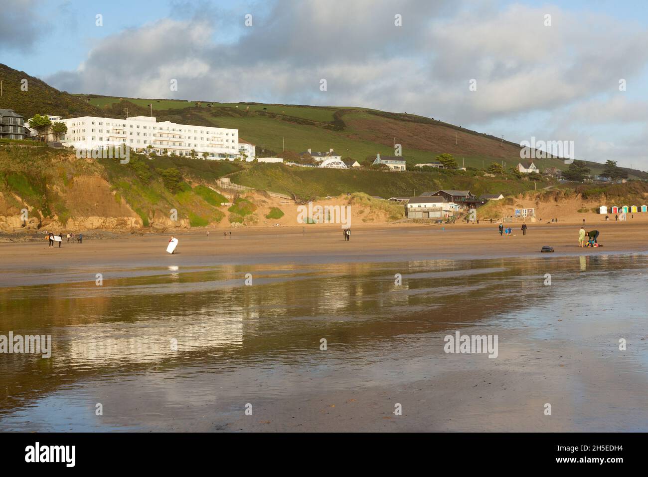 Saunton sands, devon hi-res stock photography and images - Alamy