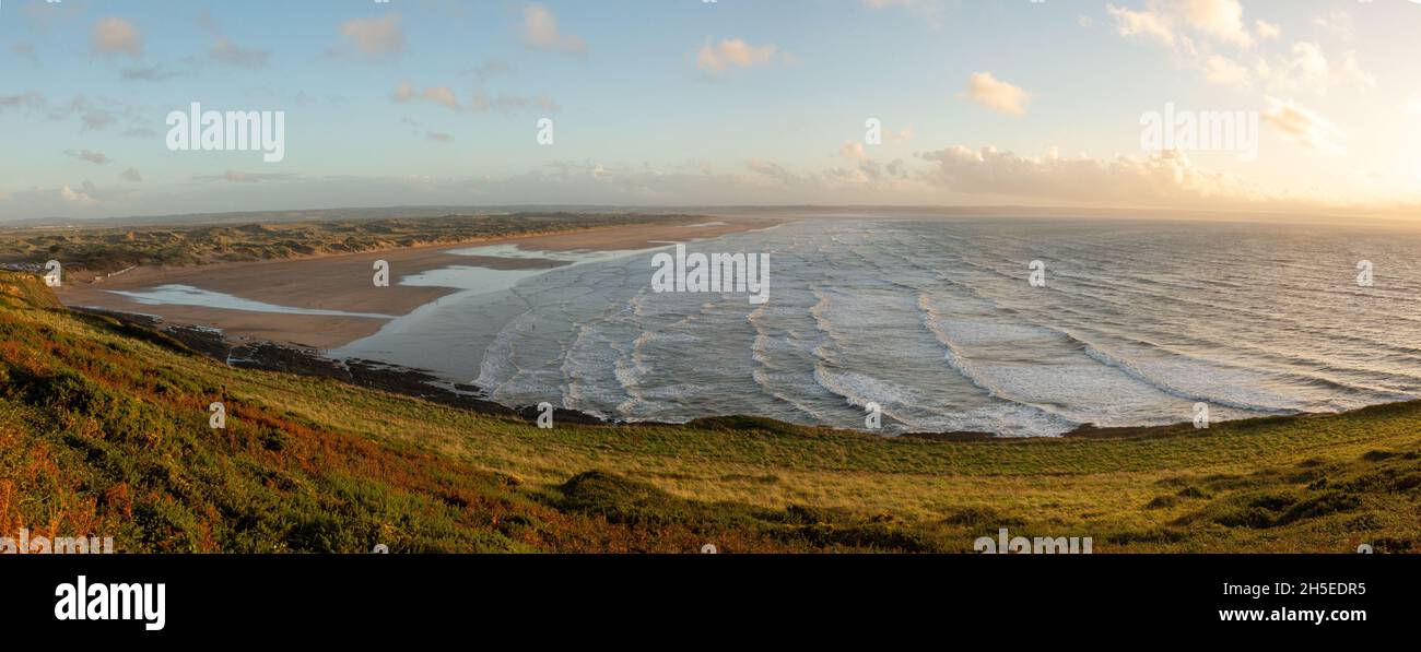 Saunton Sands beach, Devon, England, United Kingdom, Europe Stock Photo ...