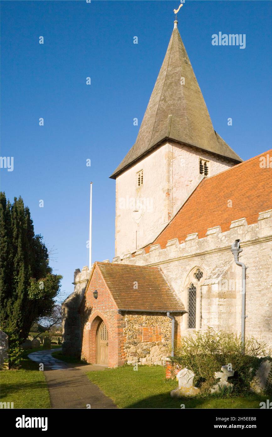 the holy trinity parish church in the coastal village of bosham west ...