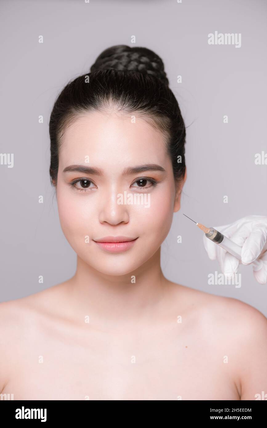 Beauty injections hi-res stock photography and images - Alamy