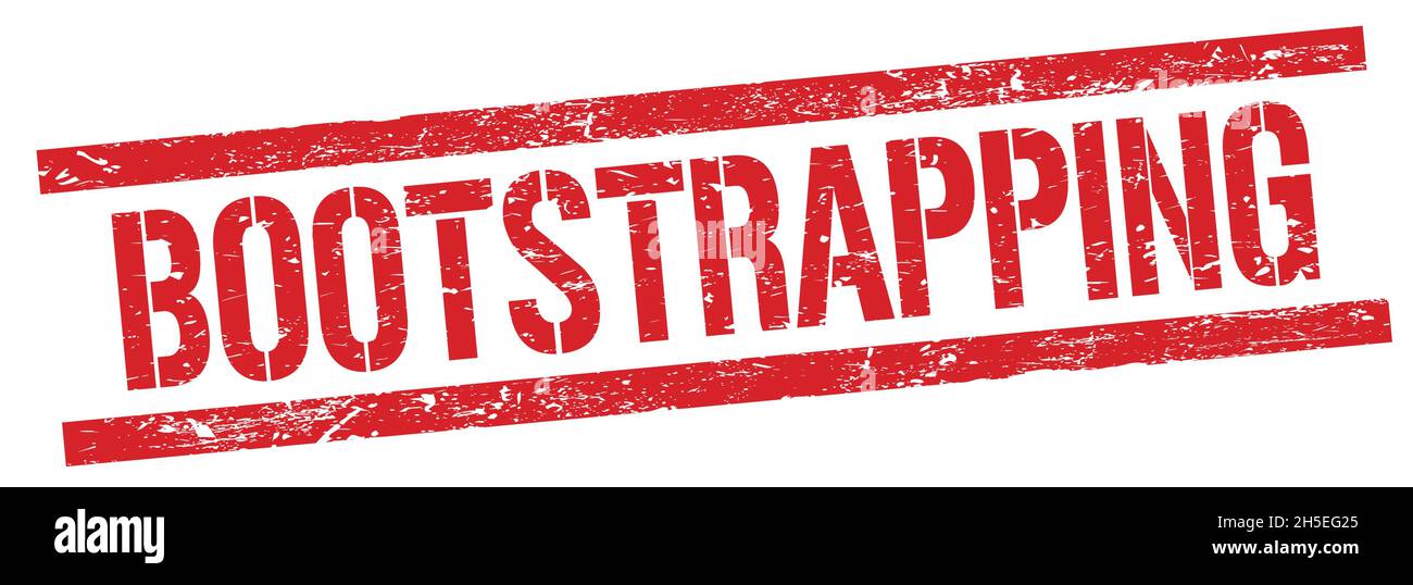 Bootstrapping stamp hi-res stock photography and images - Alamy
