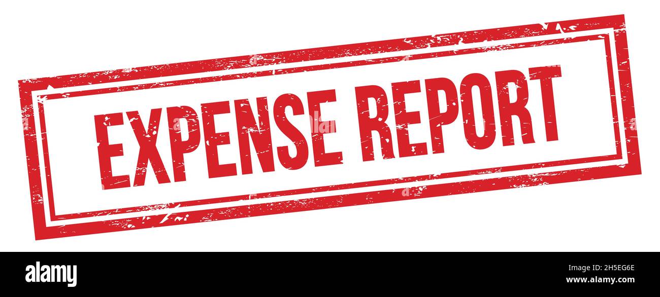 Expense report stamp hi-res stock photography and images - Alamy