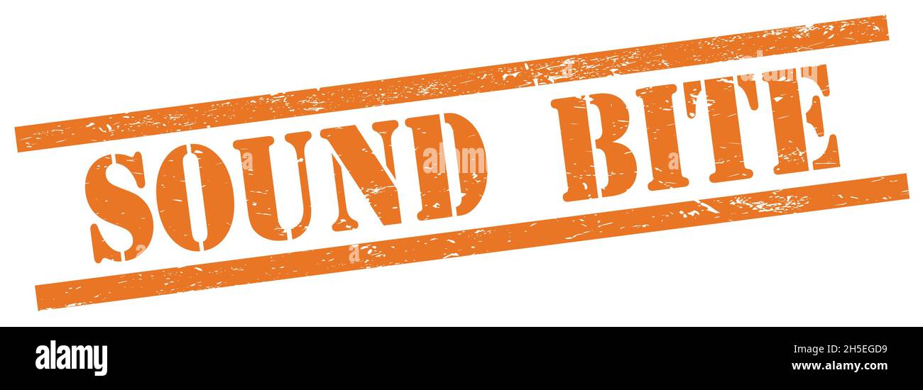 Sound Bite Text High Resolution Stock Photography and Images - Alamy