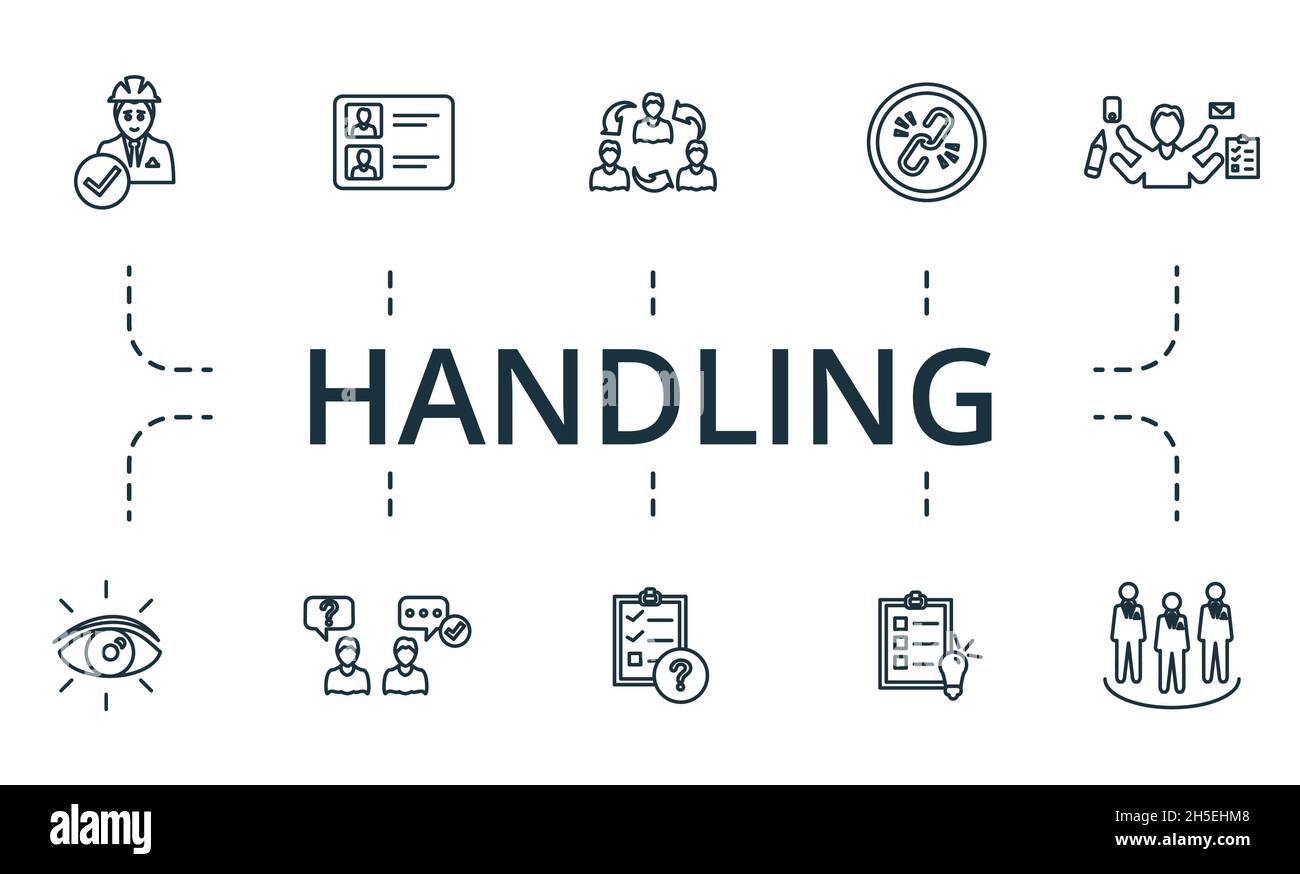 Handling characteristics Stock Vector Images - Alamy