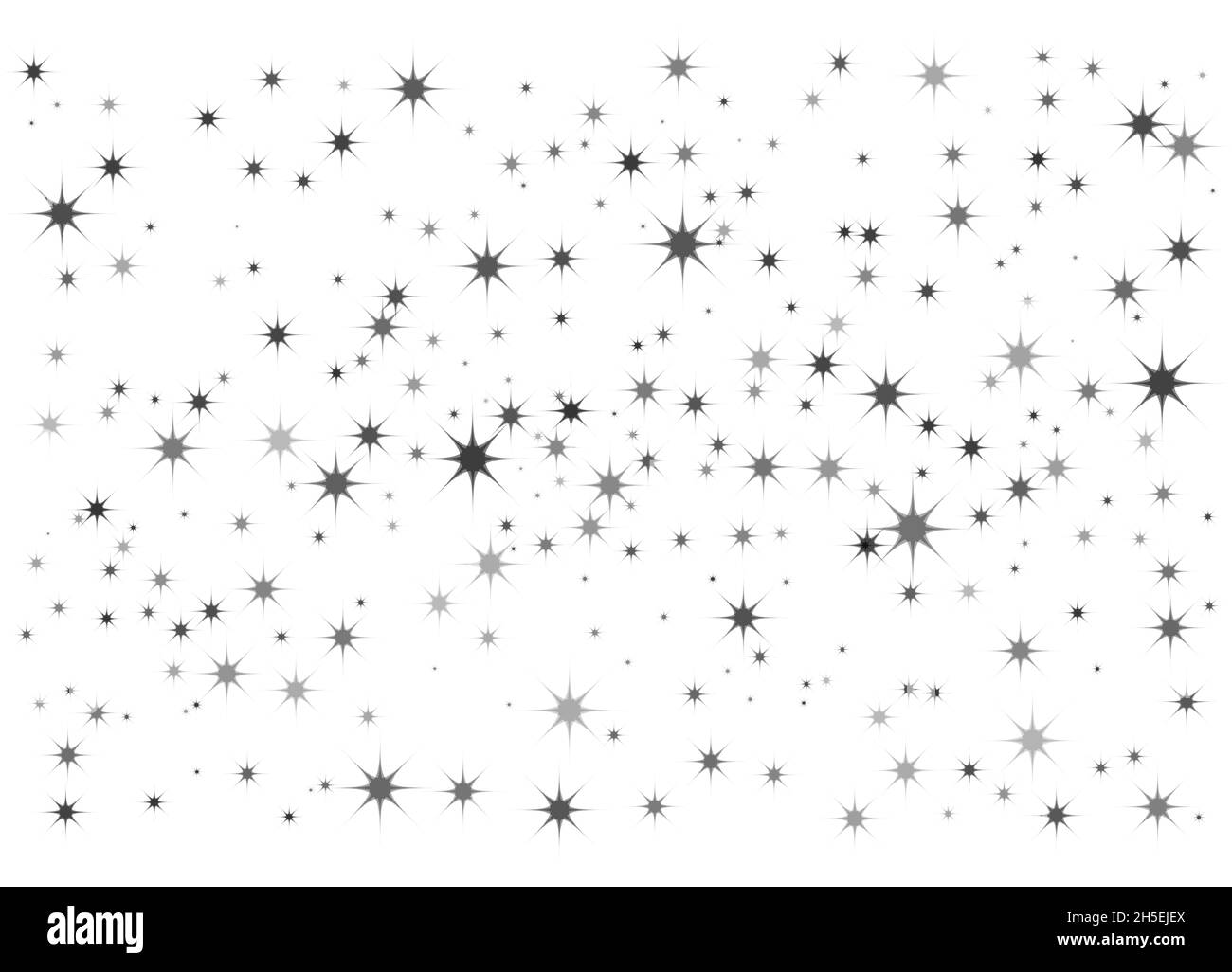 Fireworks star random source stream. Falling Star. Stars on a white ...