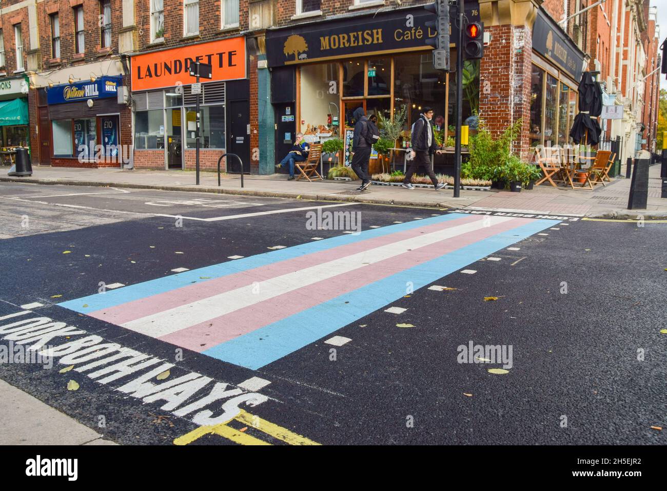 Camden transgender flag camden hi-res stock photography and images - Alamy