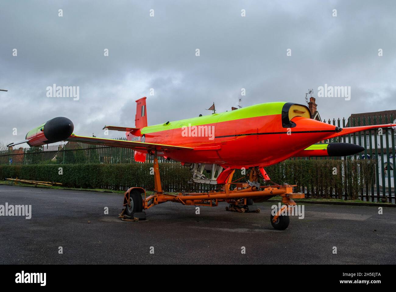 GAF Jindivik Target Drone ZJ496. Radio-controlled target drone produced ...