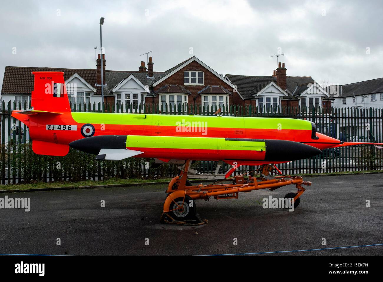 GAF Jindivik Target Drone ZJ496. Radio-controlled target drone produced ...