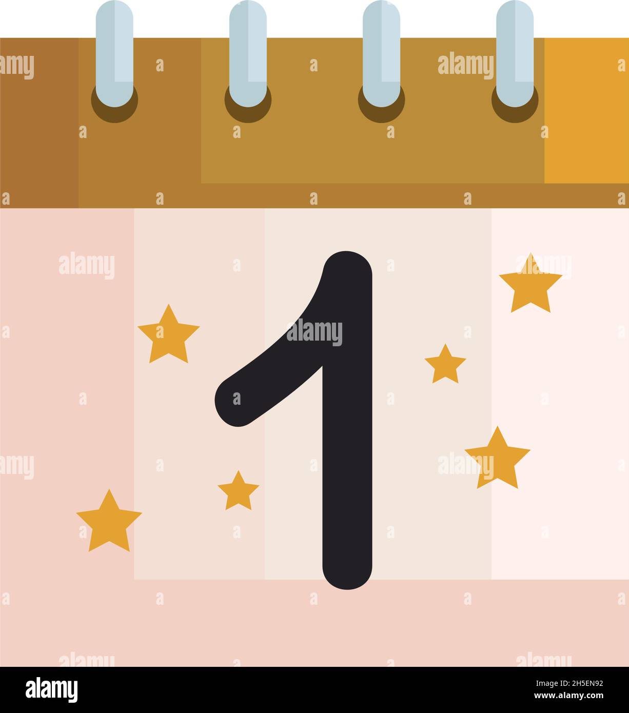 calendar with number one Stock Vector Image & Art - Alamy