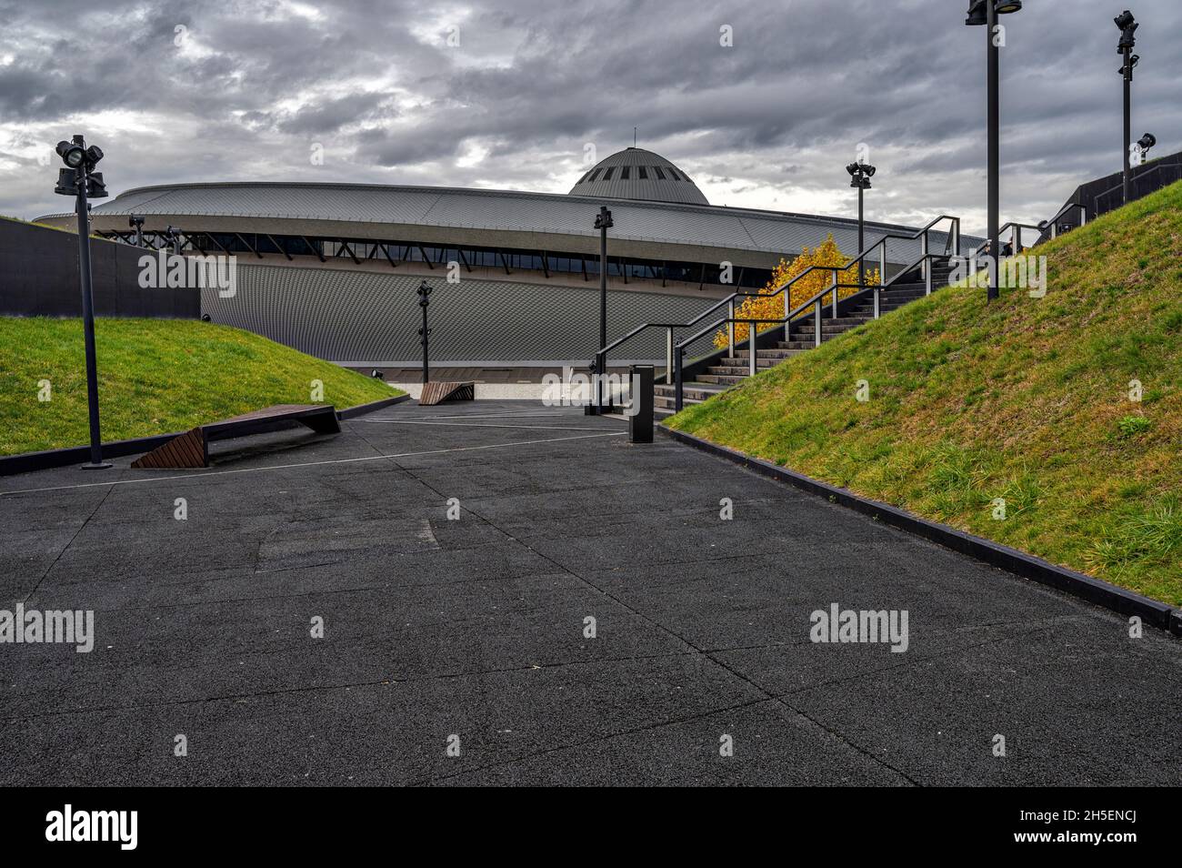 Spodek Arena in Katowice in Poland Stock Photo - Alamy