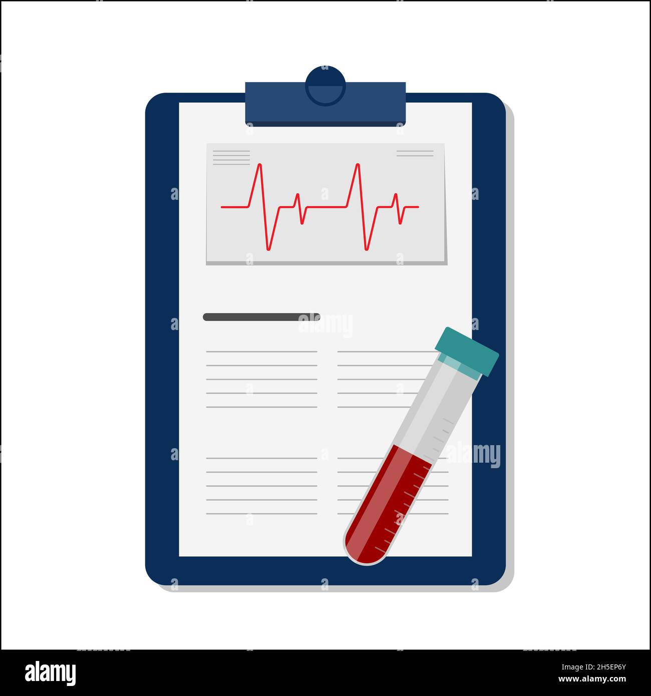 Blood test form Stock Vector Images - Alamy