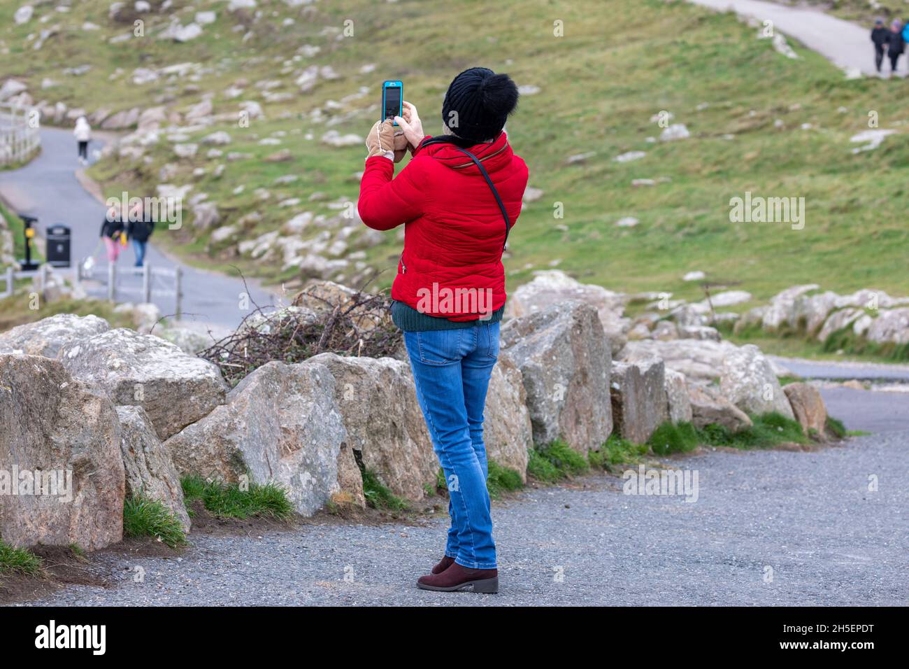 Lady bird blue house hi-res stock photography and images - Alamy