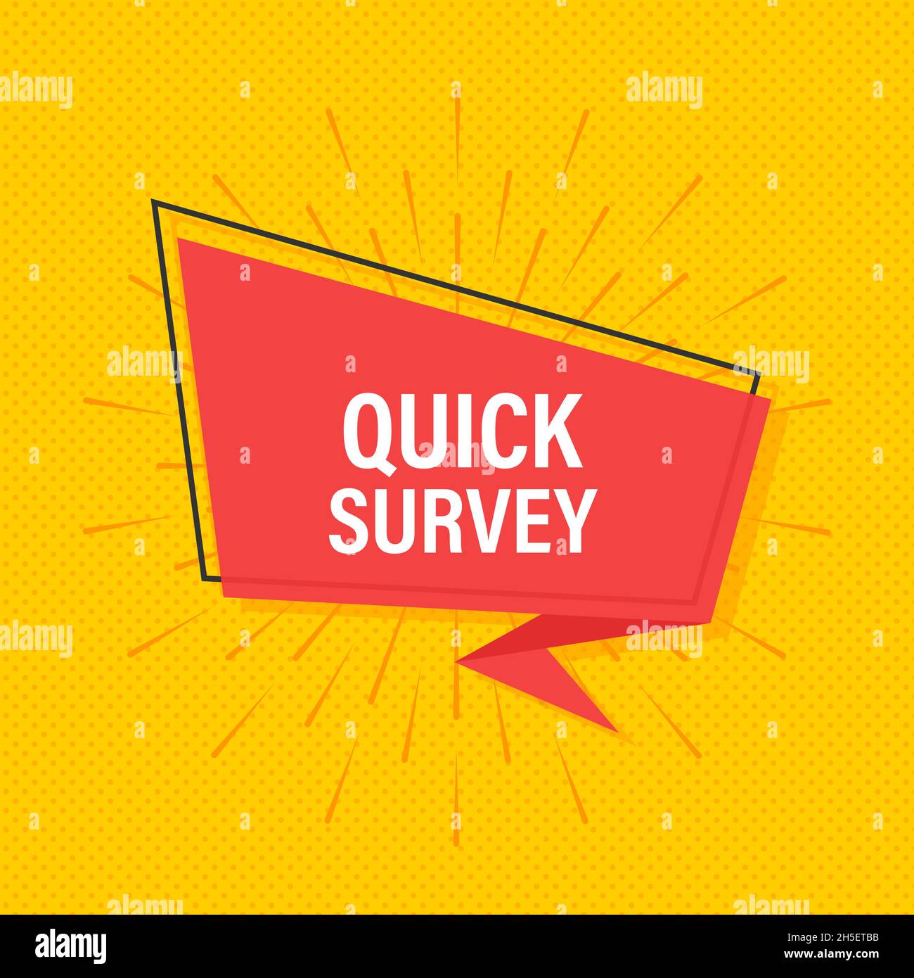 Quick survey Stock Vector Images - Alamy