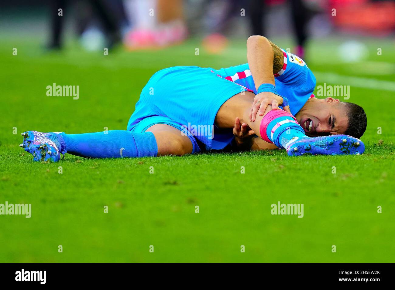 Luis Suarez of Atletico de Madrid during the La Liga match between ...