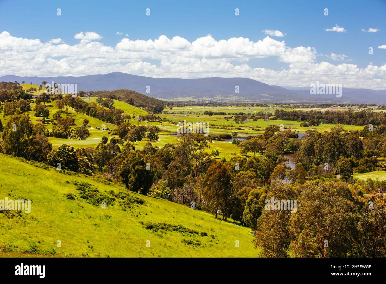 Mount Lofty Circuit Walk in Melbourne Australia Stock Photo - Alamy