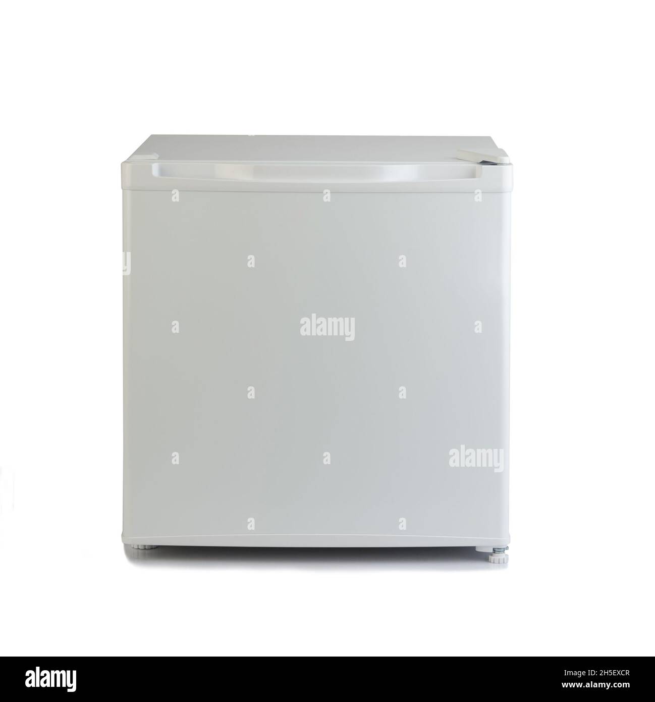 white small refrigerator isolated on white background Stock Photo - Alamy