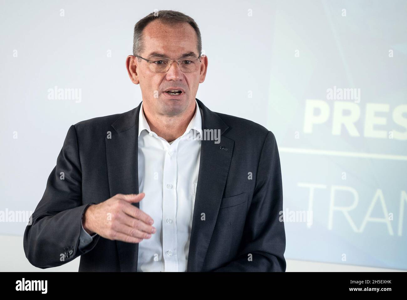 Emden, Germany. 09th Nov, 2021. Christian Vollmer, Member of the Board ...