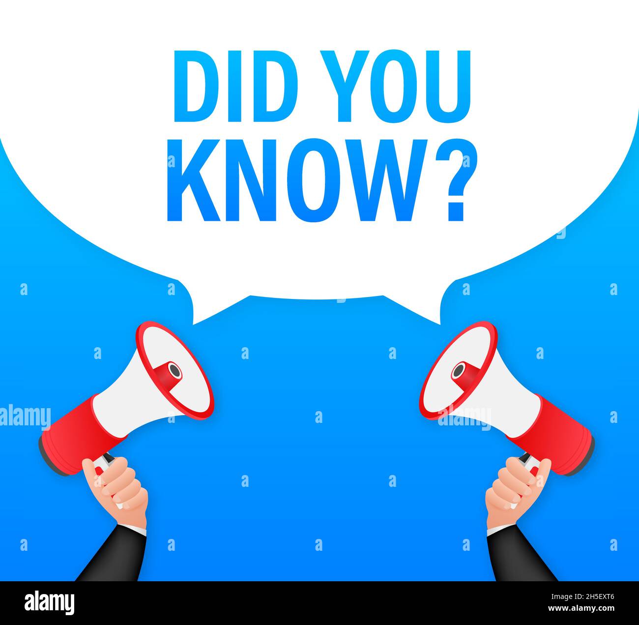 Did you know megaphone label. Vector stock illustration Stock Vector ... Did you know megaphone label. Vector stock illustration Stock Vector ...