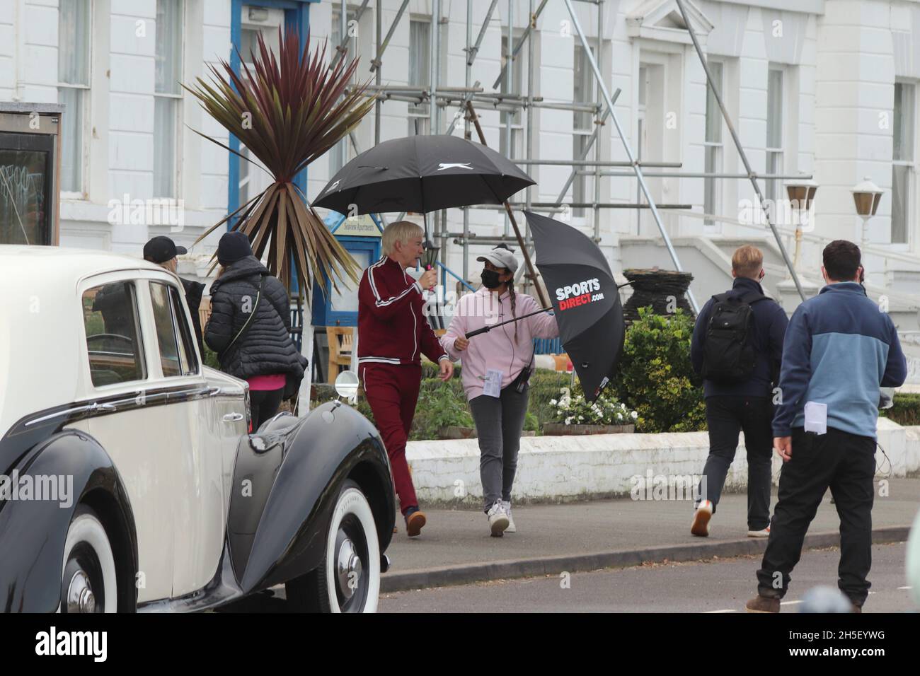 Steve Coogan Llandudno, North Wales 9 November 2021. Actor Steve Coogan ...