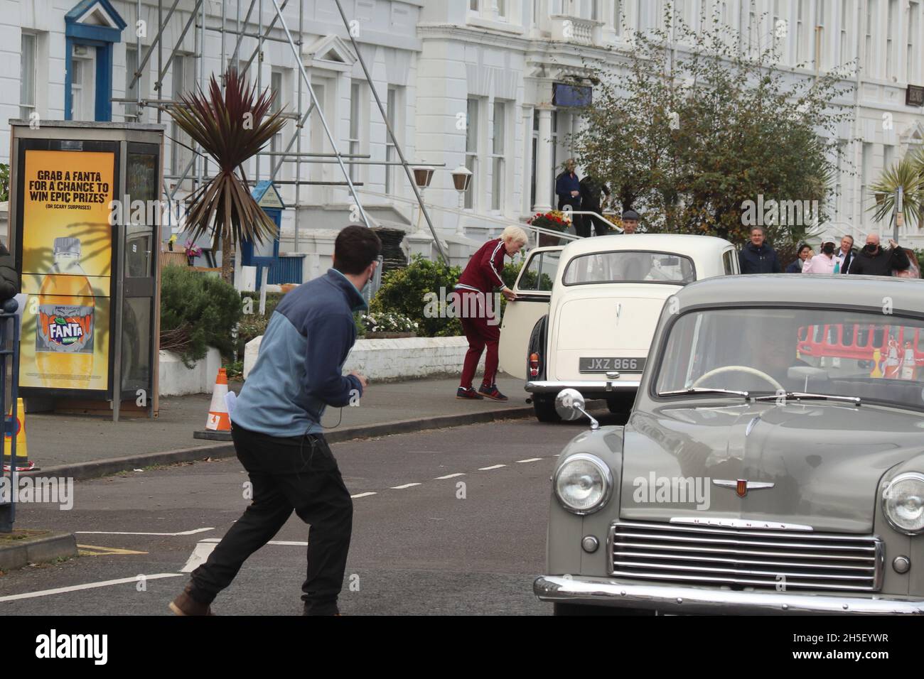 Steve Coogan Llandudno, North Wales 9 November 2021. Actor Steve Coogan ...