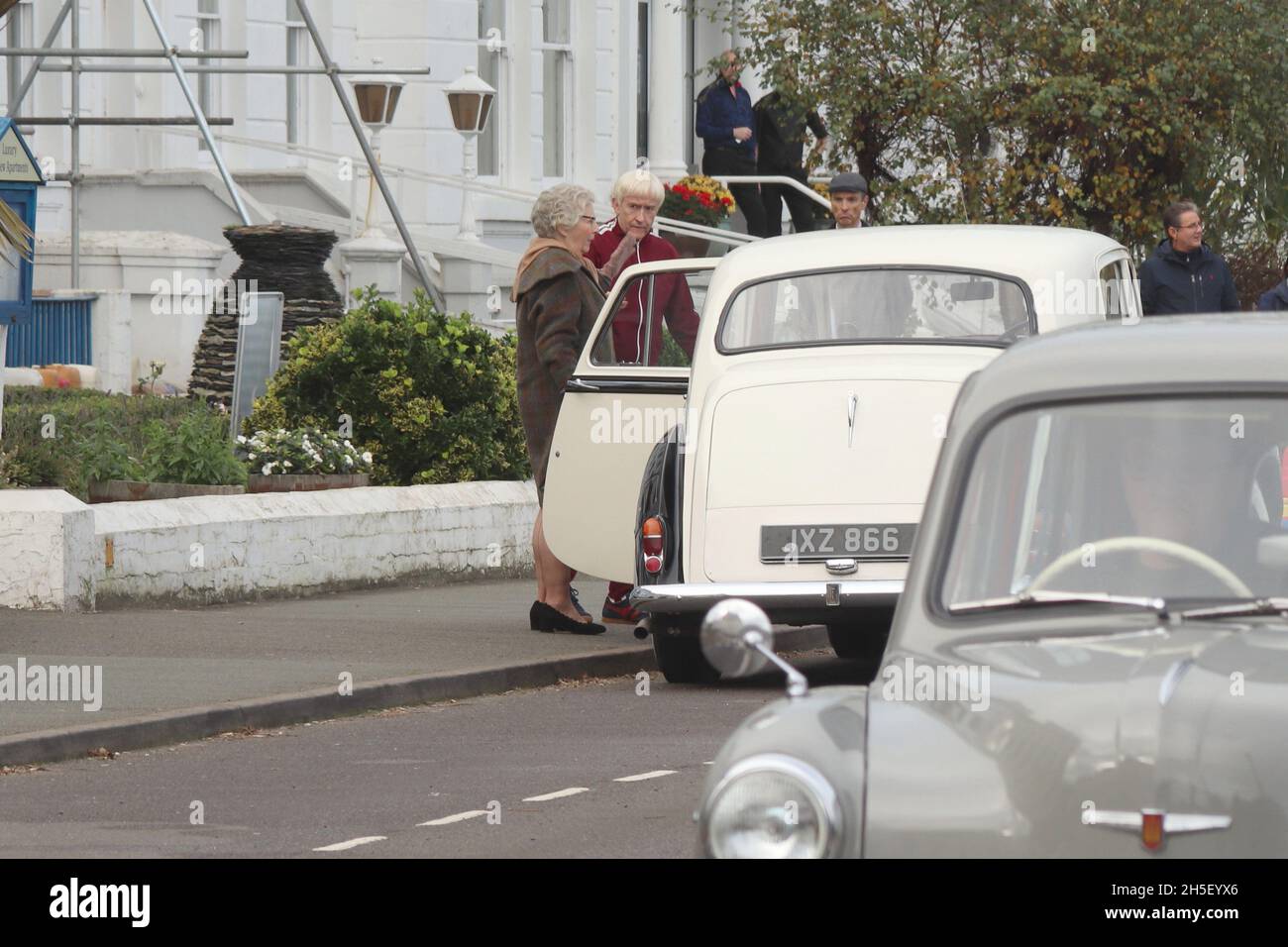 Steve Coogan Llandudno, North Wales 9 November 2021. Actor Steve Coogan ...