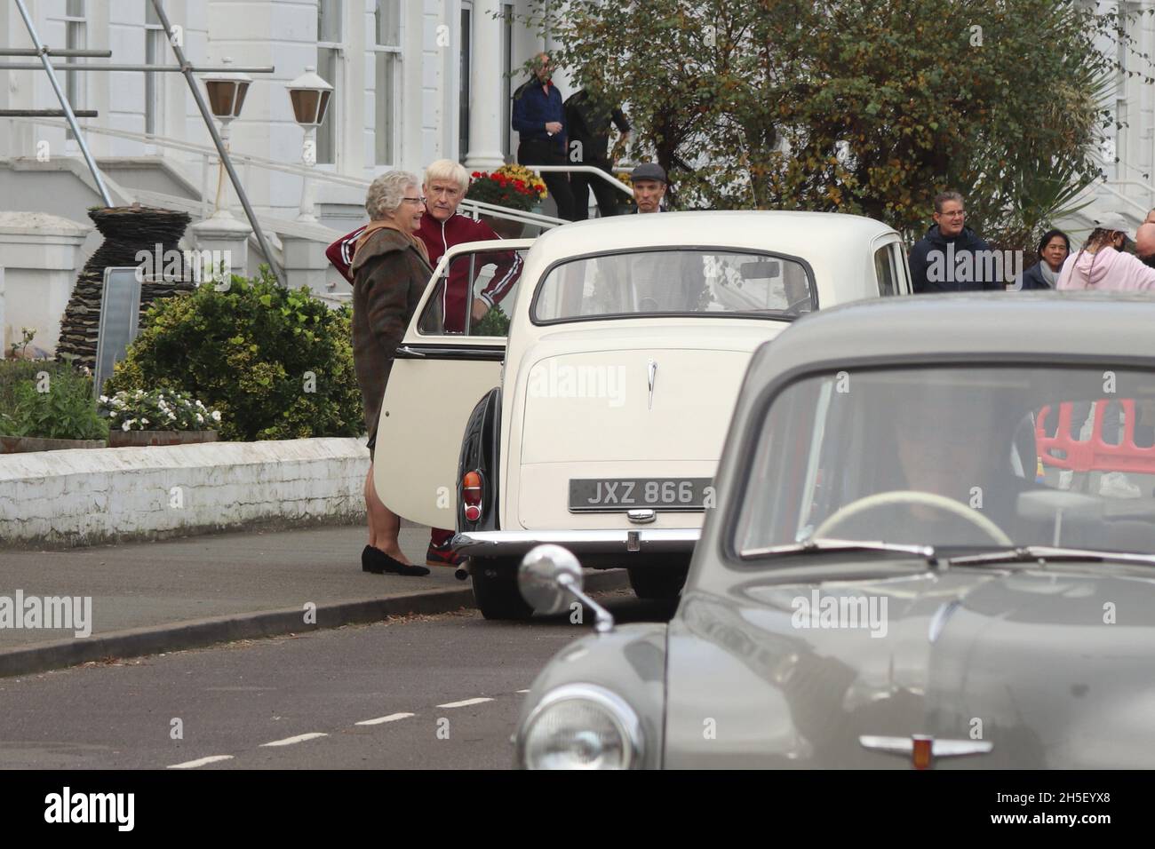 Steve Coogan Llandudno, North Wales 9 November 2021. Actor Steve Coogan ...