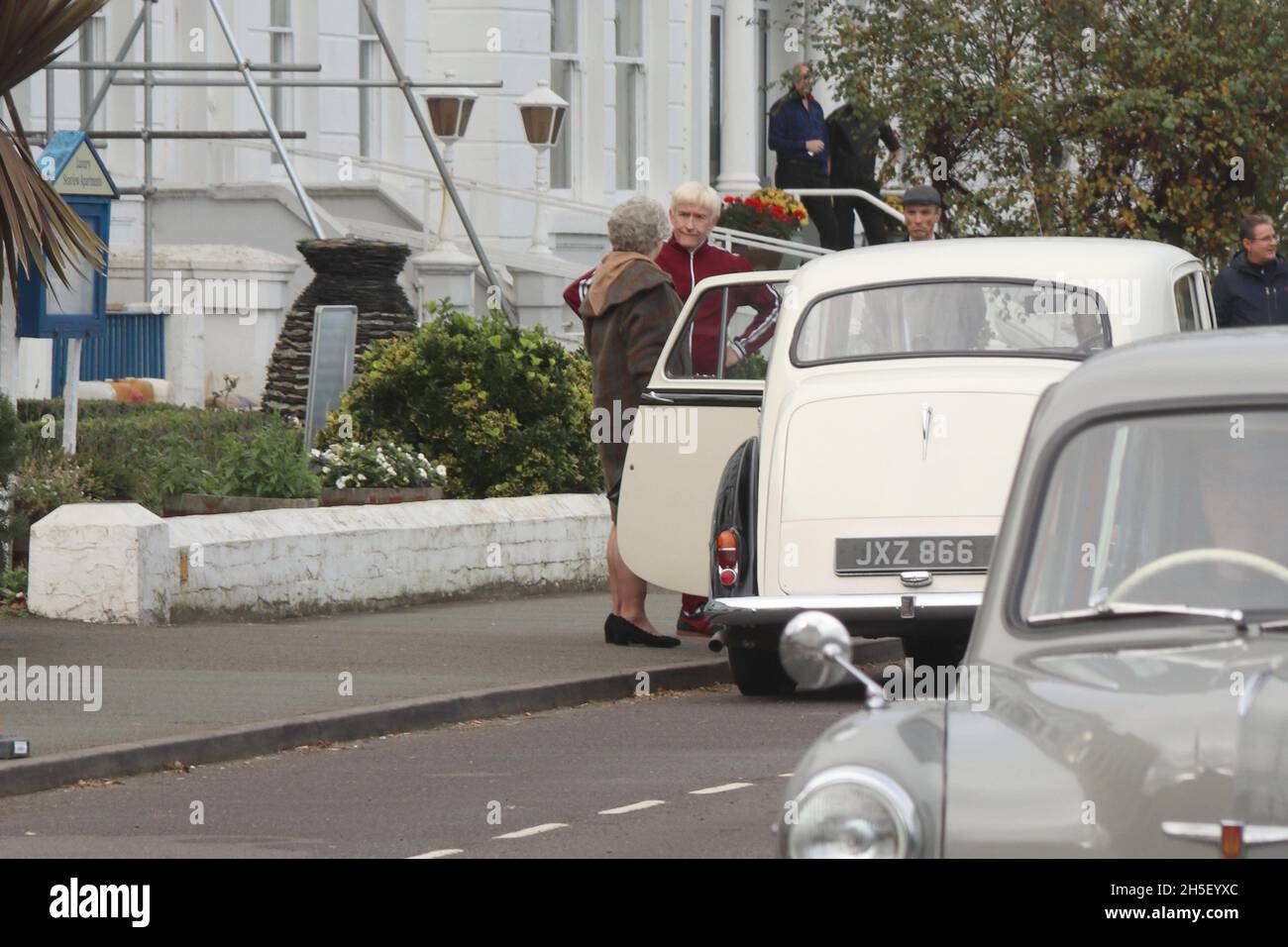 Steve Coogan Llandudno, North Wales 9 November 2021. Actor Steve Coogan ...