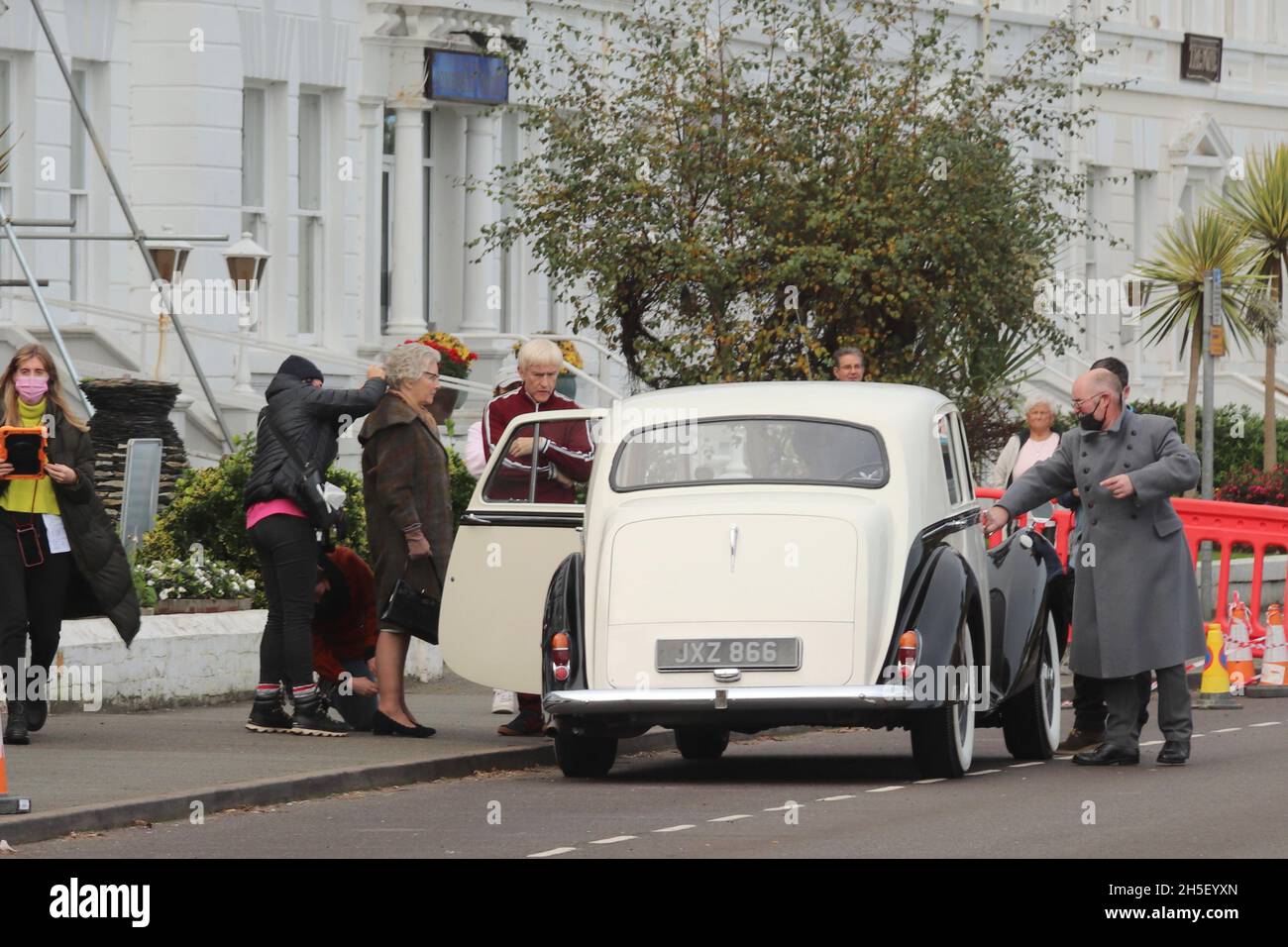 Steve Coogan Llandudno, North Wales 9 November 2021. Actor Steve Coogan ...