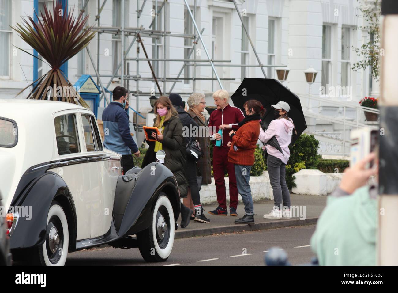 Steve Coogan Llandudno, North Wales 9 November 2021. Actor Steve Coogan ...