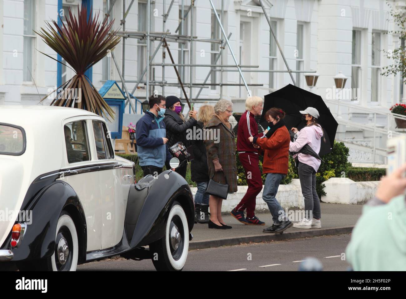 Steve Coogan Llandudno, North Wales 9 November 2021. Actor Steve Coogan ...