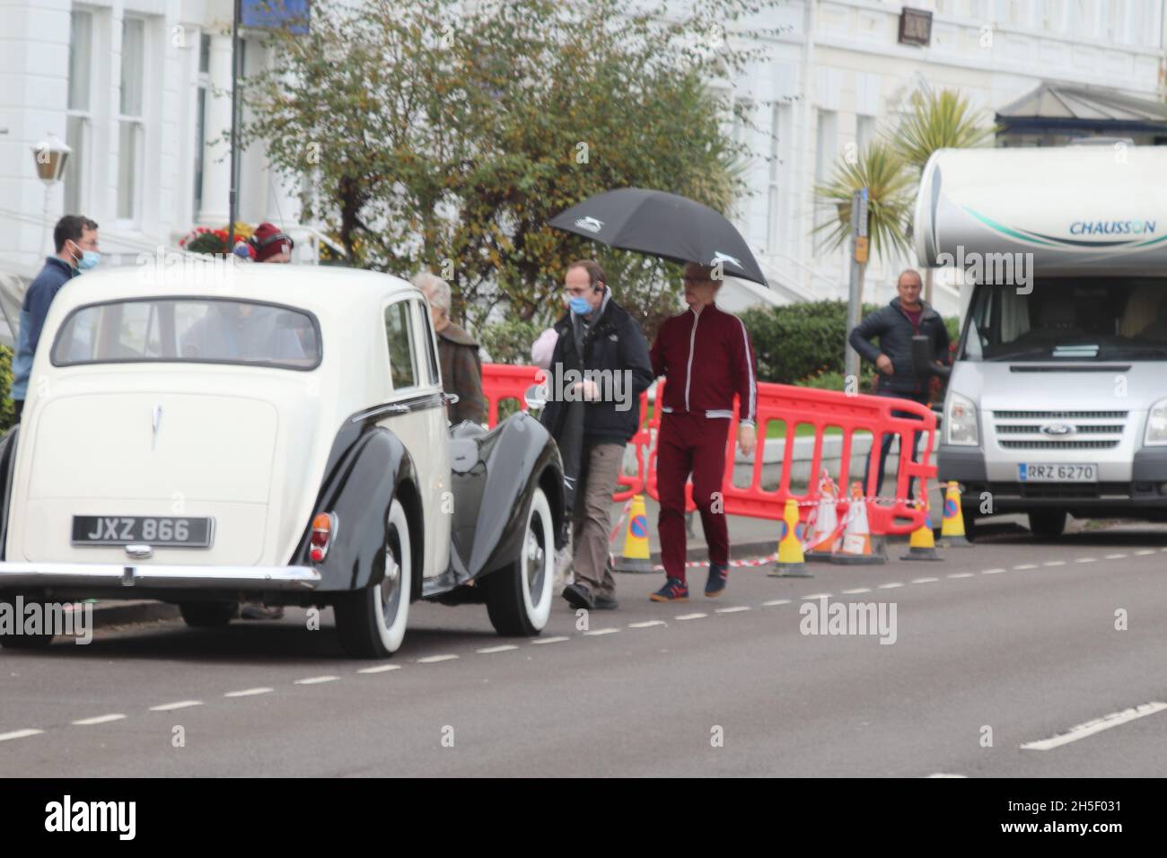 Steve Coogan Llandudno, North Wales 9 November 2021. Actor Steve Coogan ...