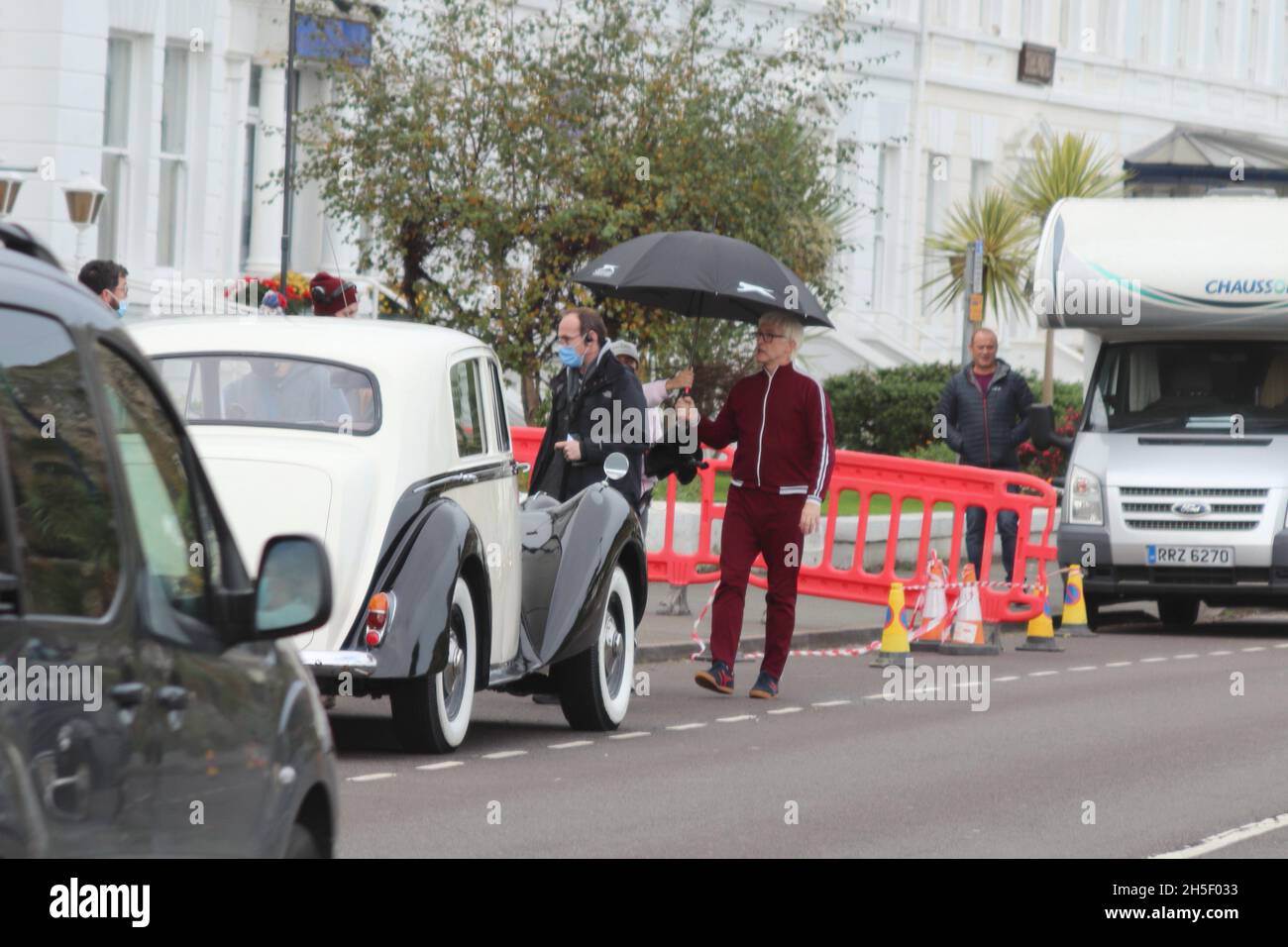 Steve Coogan Llandudno, North Wales 9 November 2021. Actor Steve Coogan ...