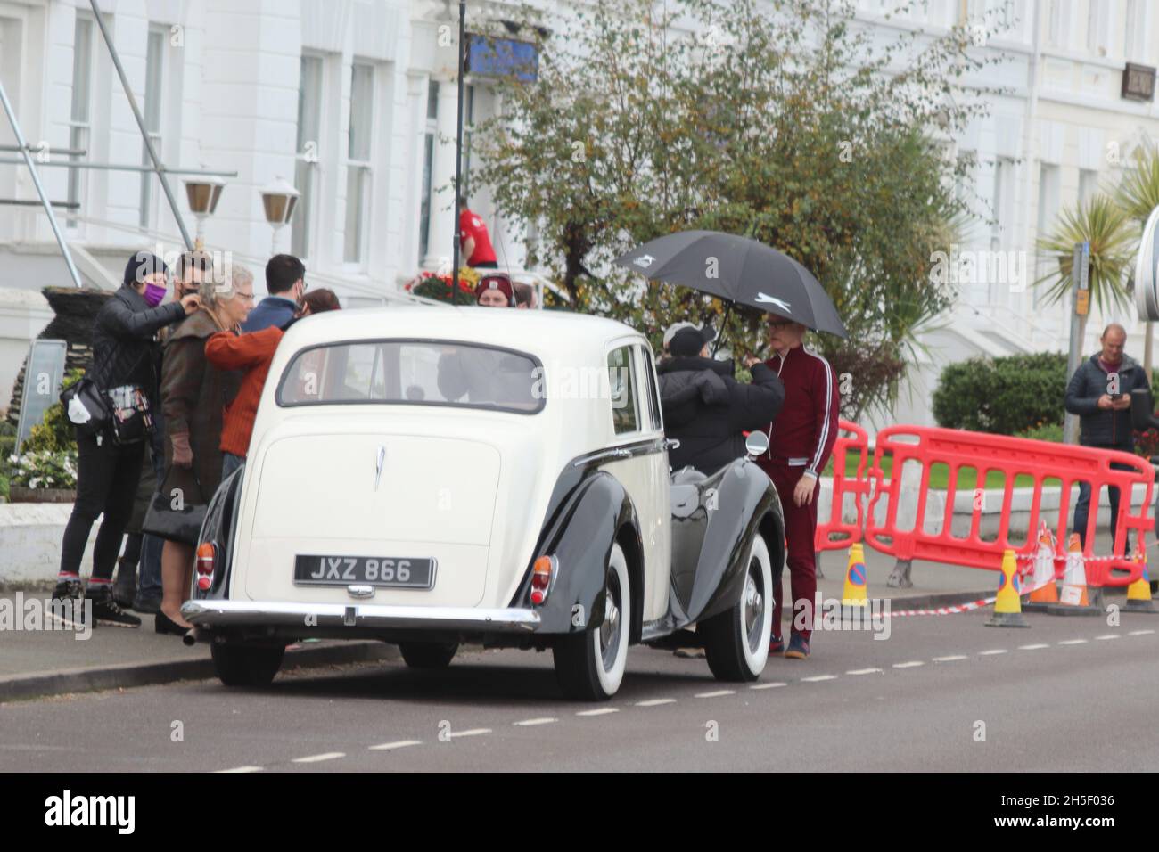 Steve Coogan Llandudno, North Wales 9 November 2021. Actor Steve Coogan ...