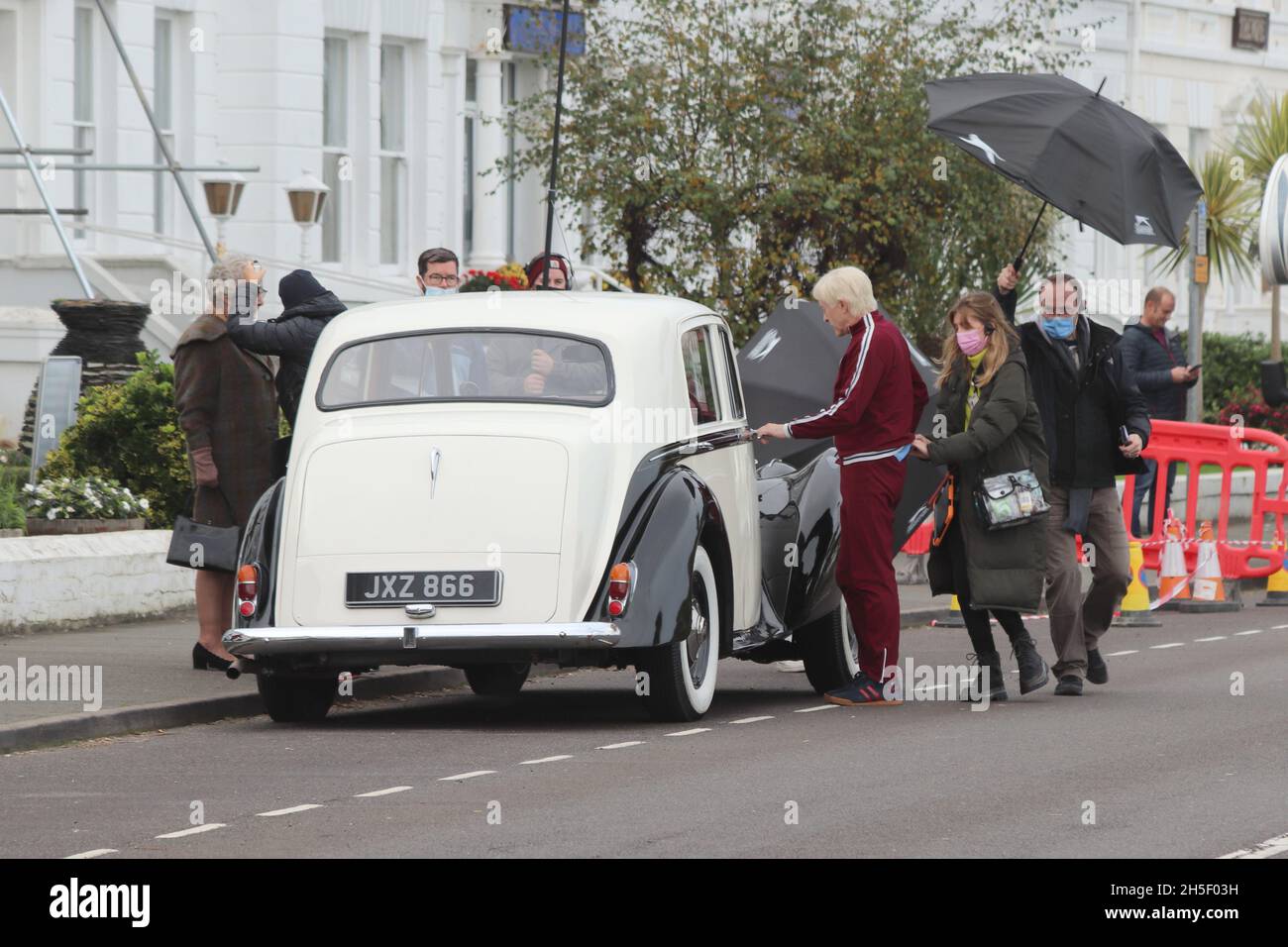 Steve Coogan Llandudno, North Wales 9 November 2021. Actor Steve Coogan ...