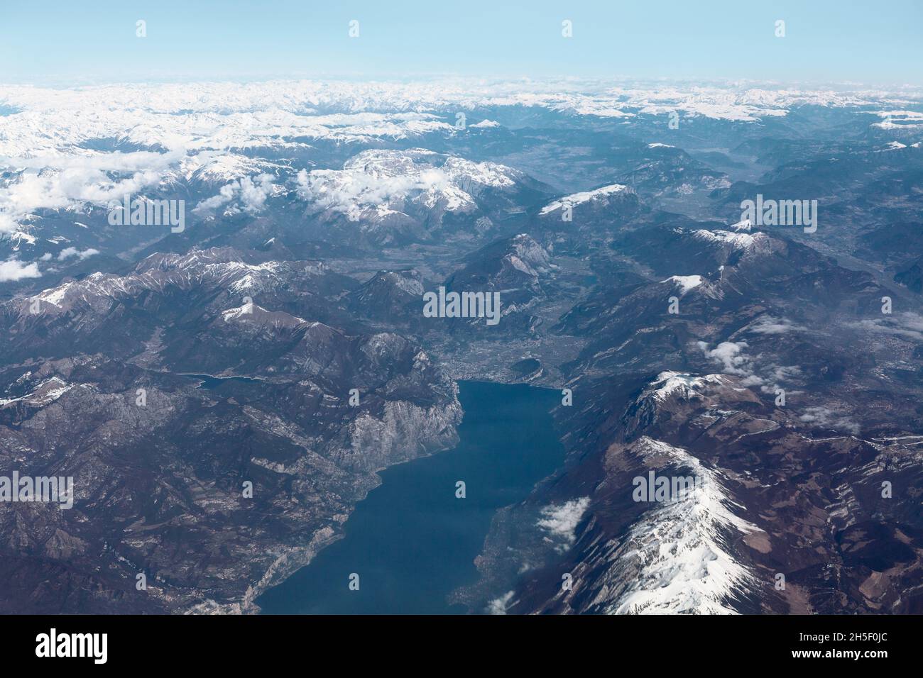 Grada lake hi-res stock photography and images - Alamy