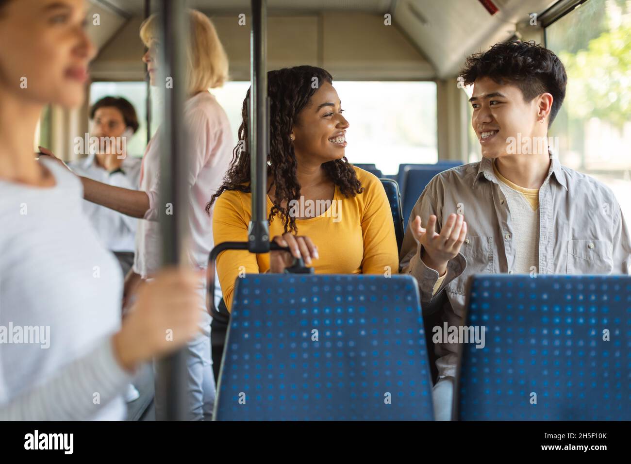 Taking Bus High Resolution Stock Photography and Images - Alamy
