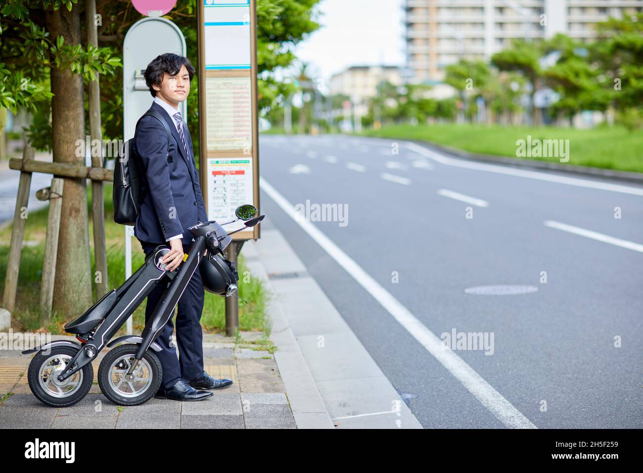 Folding mobility scooter hi-res stock photography and images - Alamy