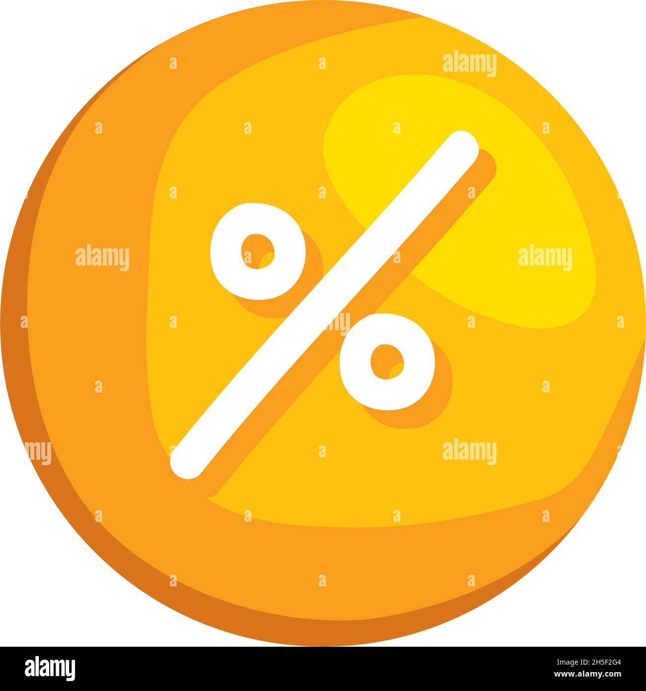 percent symbol in round frame Stock Vector Image & Art - Alamy
