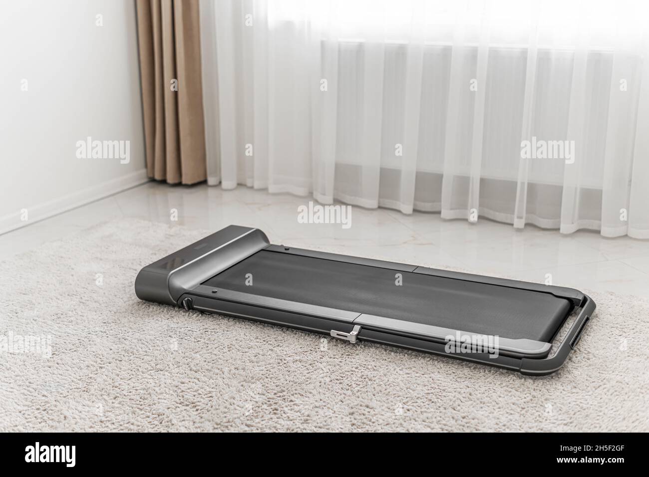 Walking path. Running track. Electronic exercise machine, treadmill for ...