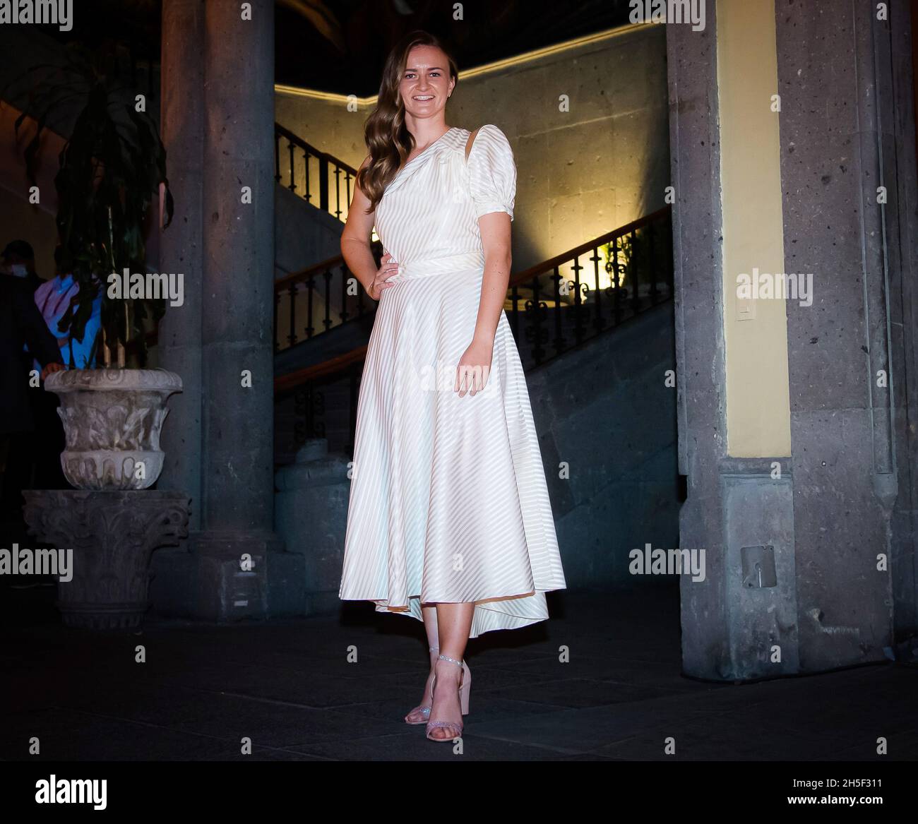Barbora Krejcikova of the Czech Republic during the photo shoot ahead ...