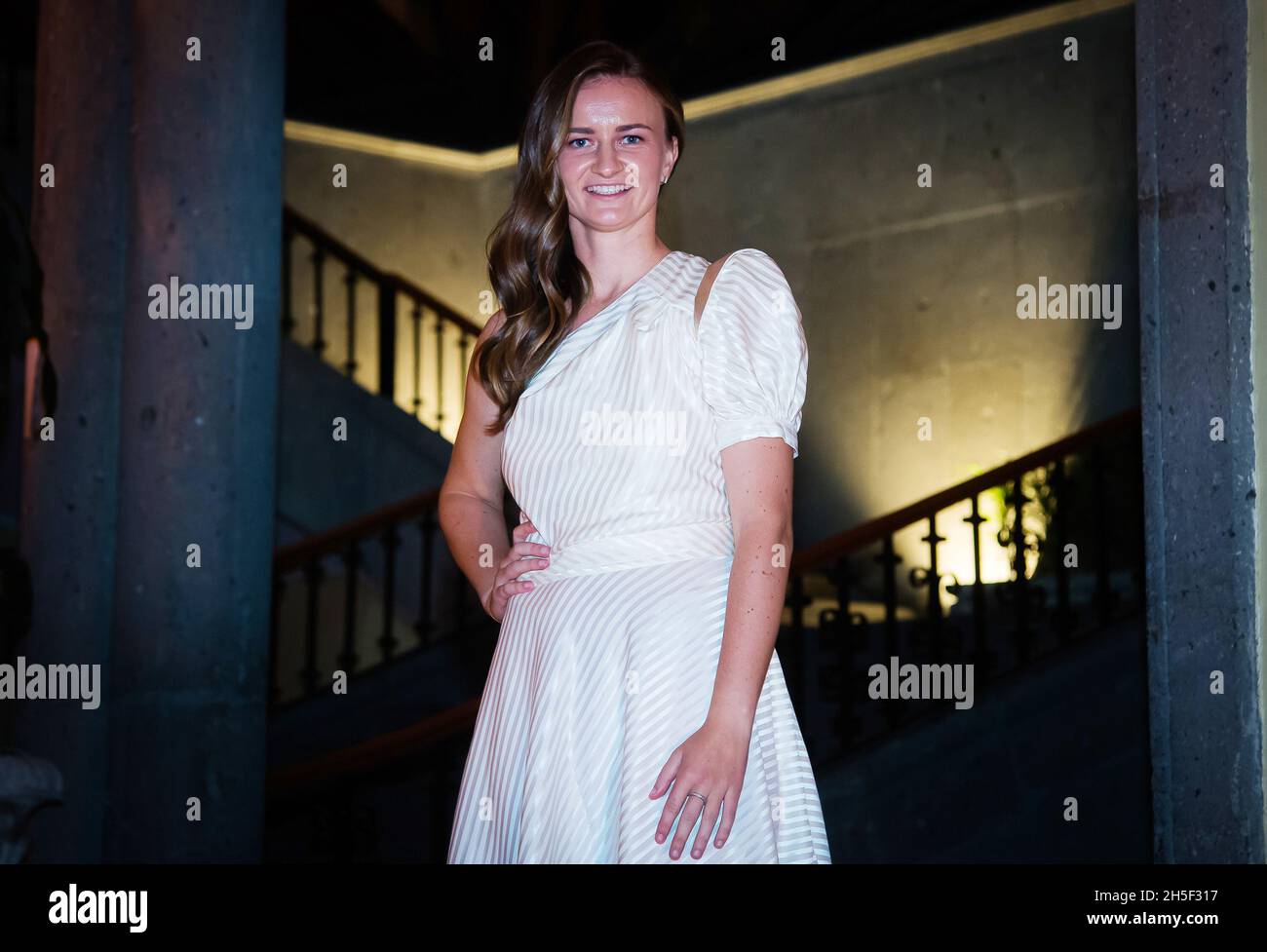 Barbora Krejcikova of the Czech Republic during the photo shoot ahead ...