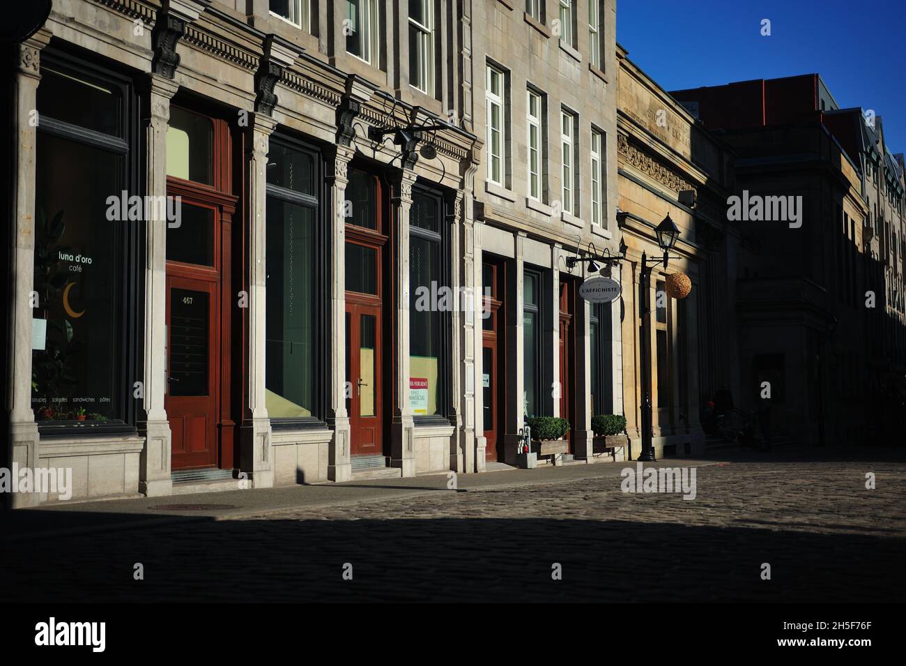 Saint francois xavier street hi-res stock photography and images - Alamy